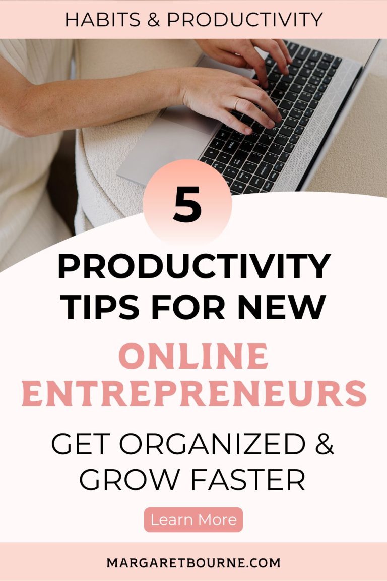5 Productivity Tips For Starting An Online Business Today